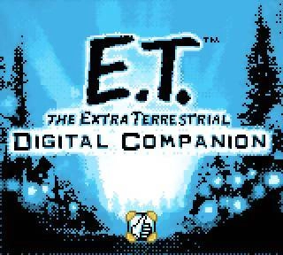 E.T. The Extra-Terrestrial: Digital Companion (Game Boy Color ...
