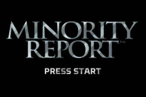Minority Report: Everybody Runs (Game Boy Advance) - Download ROM, ISO ...