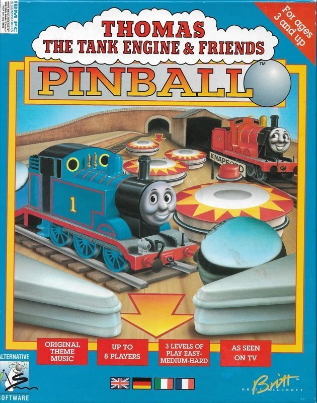 Thomas The Tank Engine\'s Pinball (Amiga CD32) - Download ROM, ISO, & Game