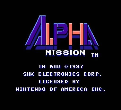 Alpha Mission (NES) - Download ROM, ISO, & Game