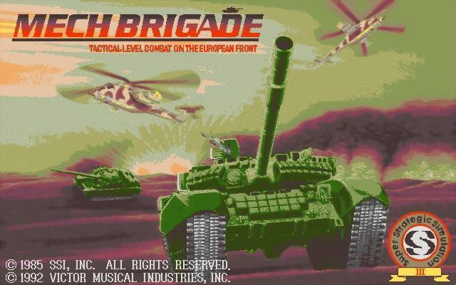 Mech Brigade (NEC PC98) - Download ROM, ISO, & Game
