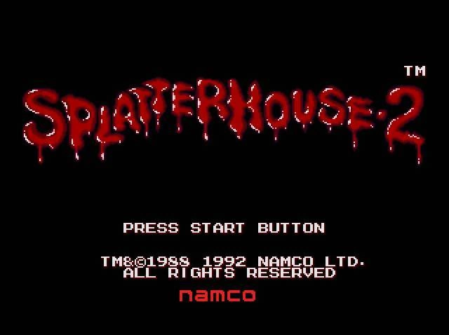 Splatterhouse 2 (Sega Genesis / Mega Drive) - Download ROM, ISO, & Game