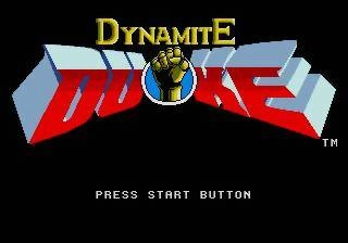 Dynamite Duke (Sega Genesis / Mega Drive) - Download ROM, ISO, & Game