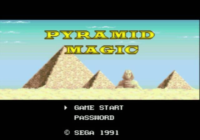 Pyramid Magic (Sega Genesis / Mega Drive) - Download ROM, ISO, & Game