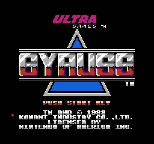 Gyruss (NES) - Download ROM, ISO, & Game