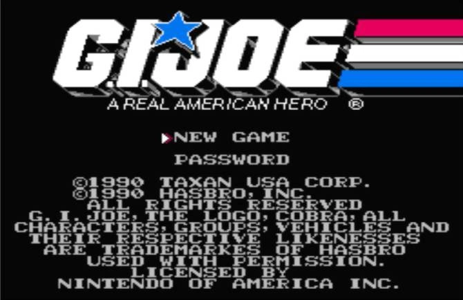 G.I. Joe: A Real American Hero (NES) - Download ROM, ISO, & Game