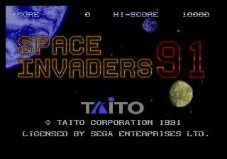 Space Invaders \'91 (Sega Genesis / Mega Drive) - Download ROM, ISO, & Game