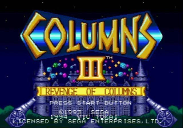 Columns III (Sega Genesis / Mega Drive) - Download ROM, ISO, & Game